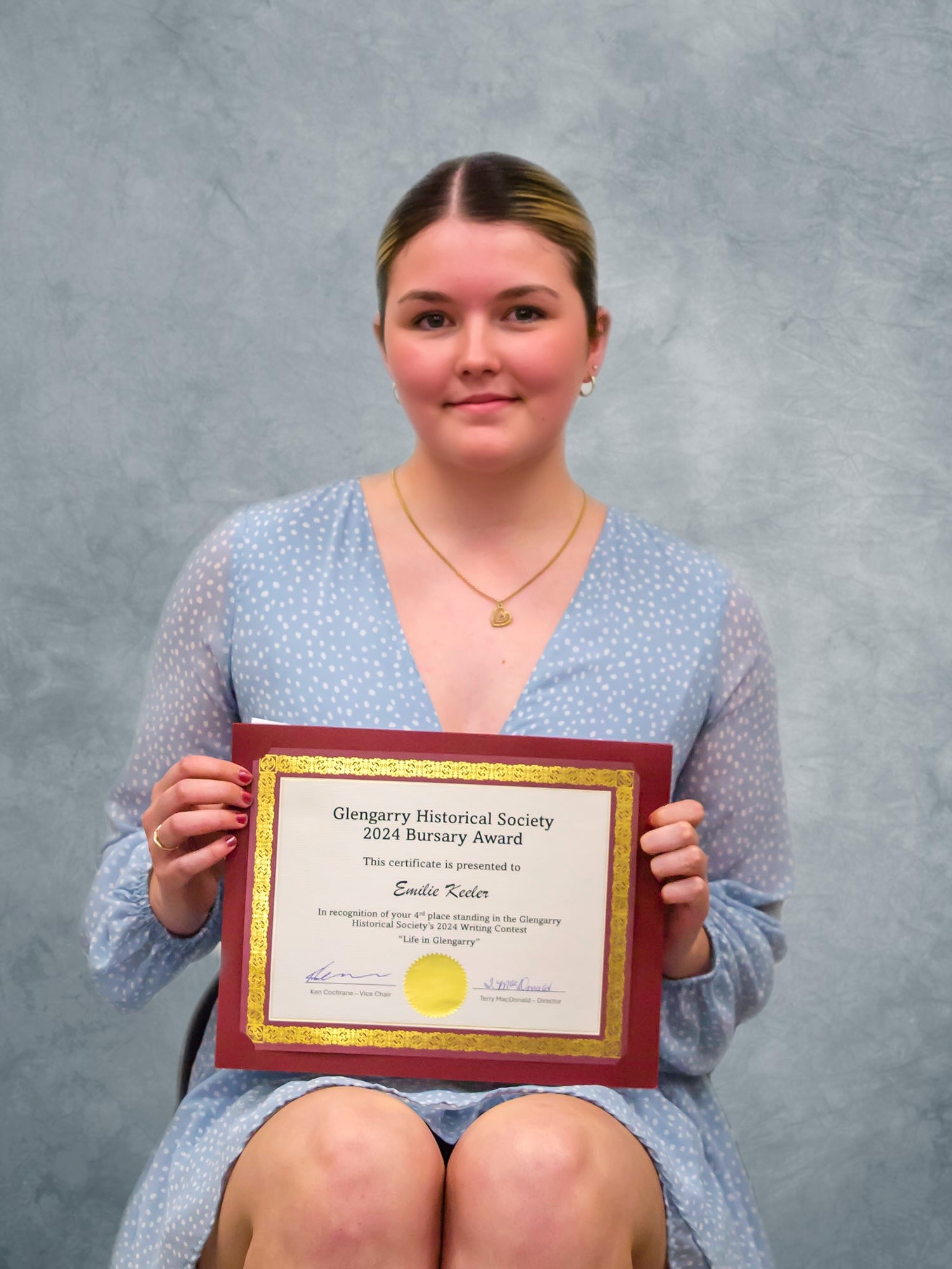 2024 Writing Contest – Emilie Keeler | Glengarry History